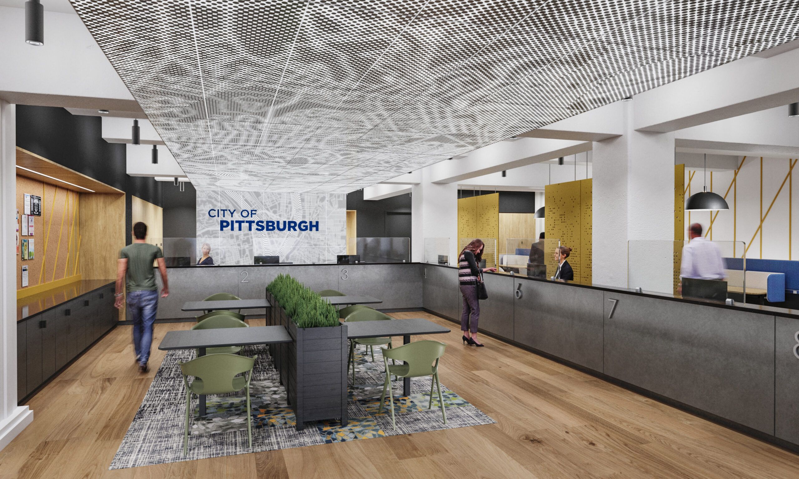 City of Pittsburgh Offices - both ID and civic - AE7