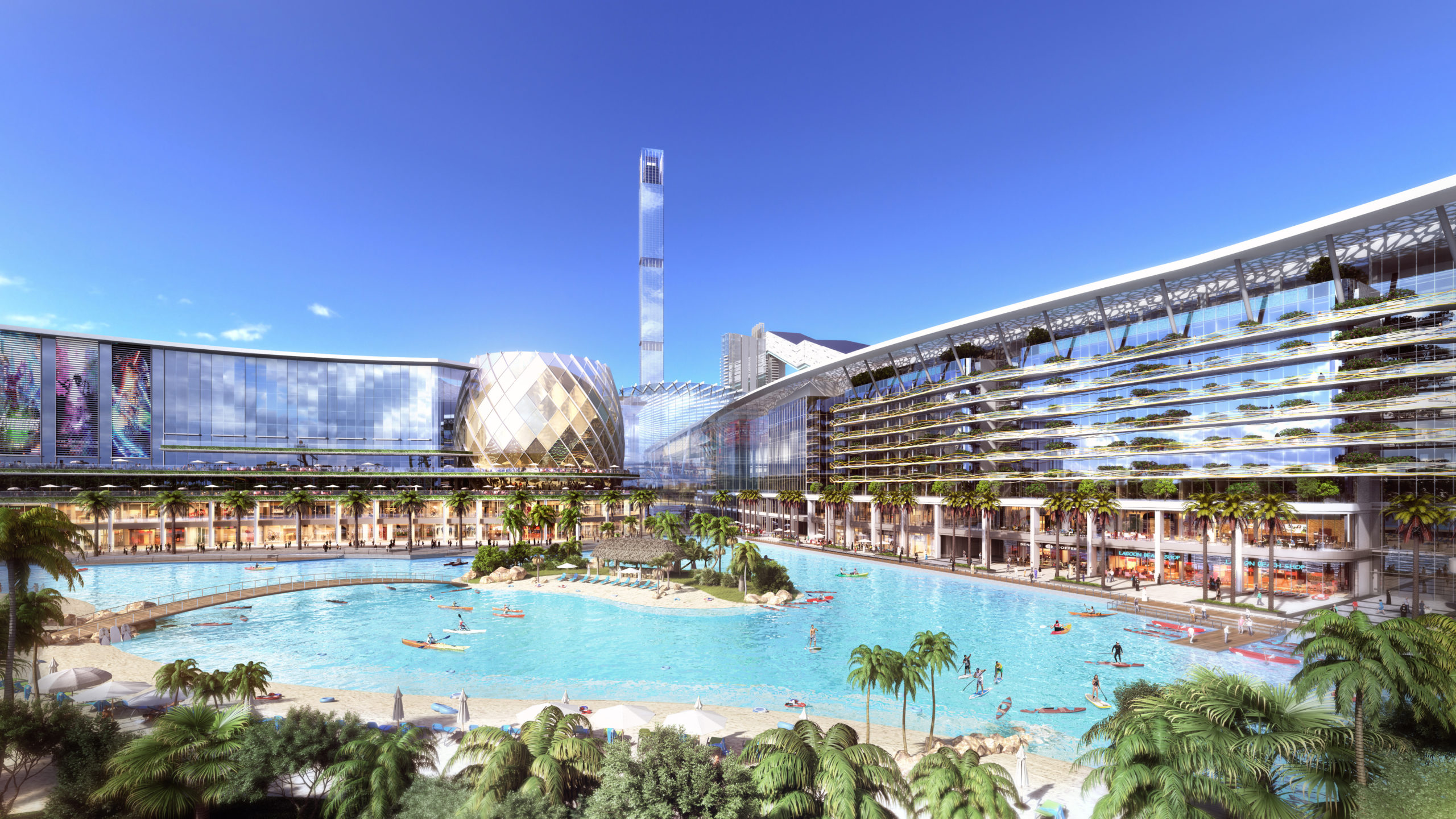 Ski Beach Resort at M1 - Unique project - AE7