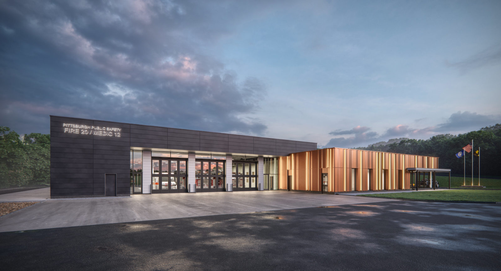 Lincoln Place Firehouse & Medic Station - AE7